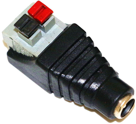 Connecteur Jack DC12V femelle | eCare Security